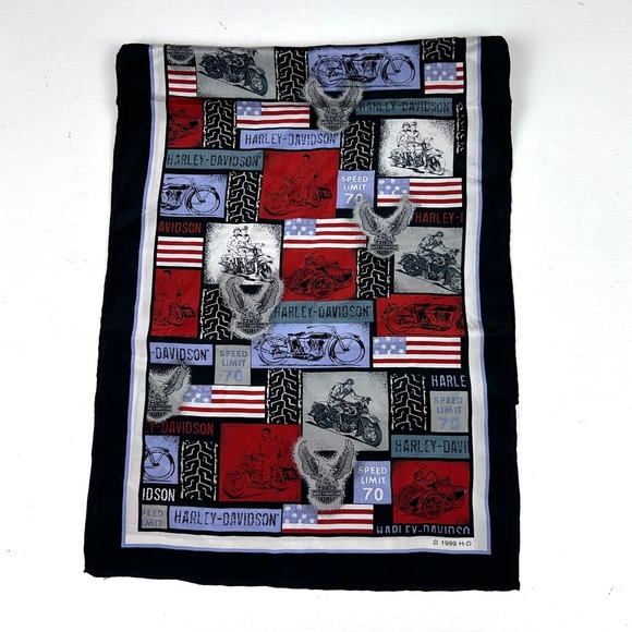Harley-Davidson | Accessories | Harley Davidson Silk Scarf Head Wrap ...